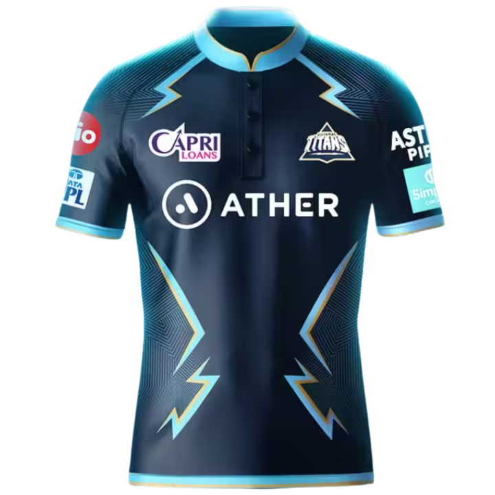 Official IPL Gujarat Titans Jersey – Premium Sportswear