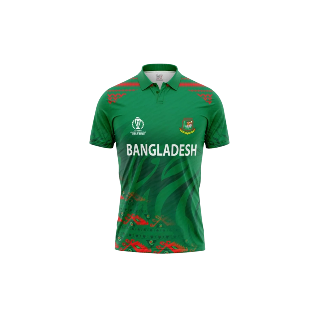 Bangladesh Cricket Jersey Test – Official National Team Kit - CrickGear